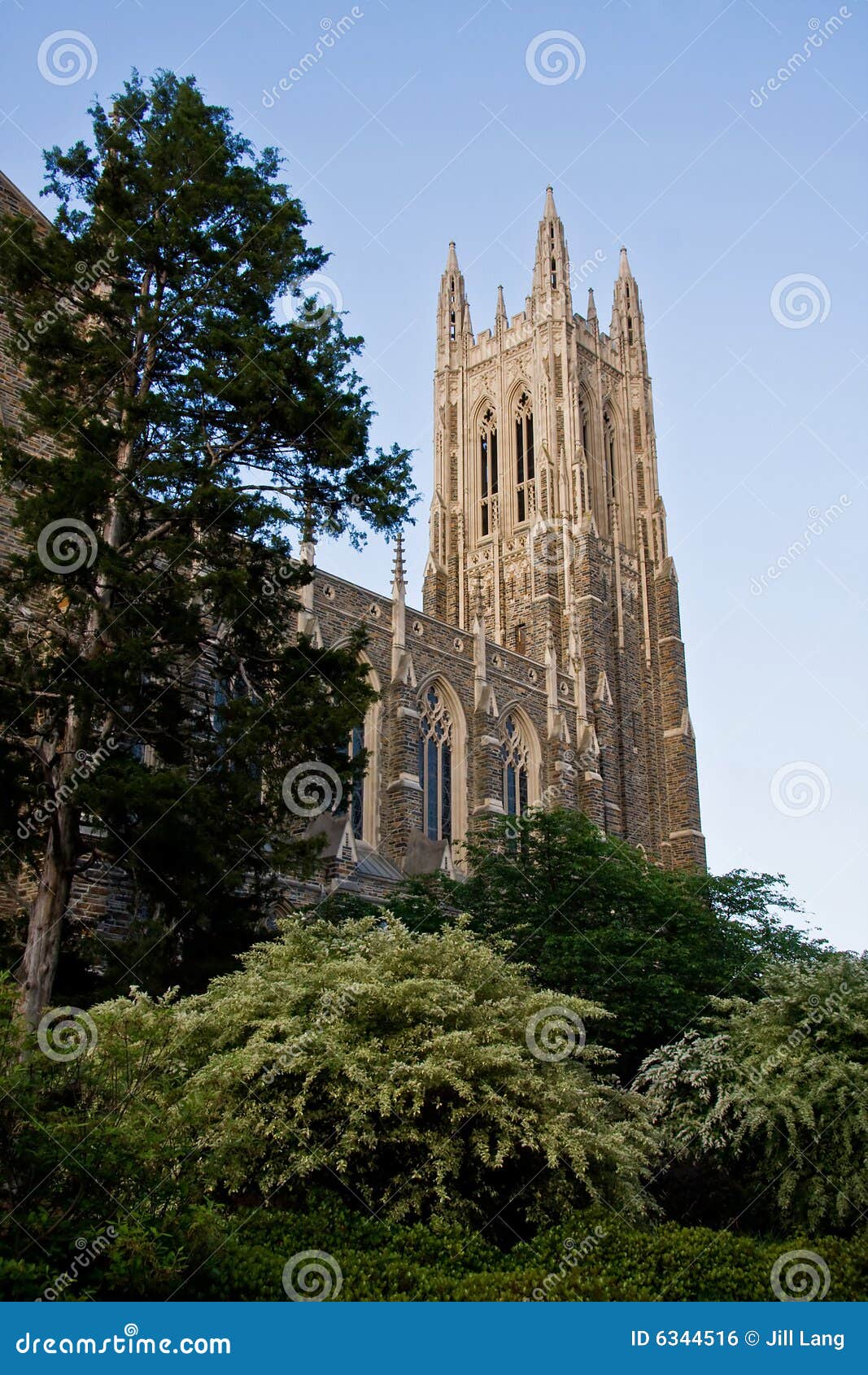 Duke University photo stock. Image du historique, sanctuaire - 6344516
