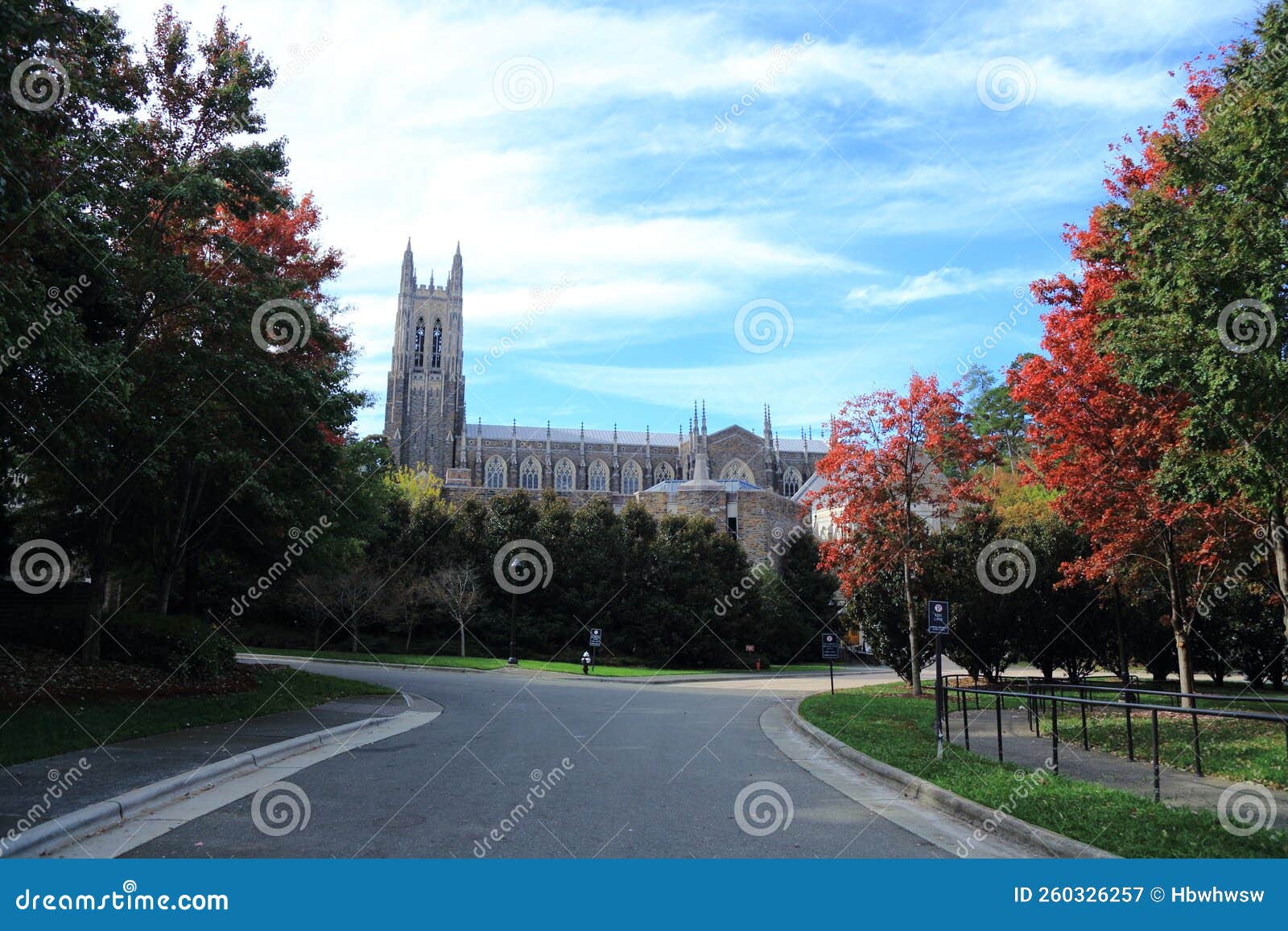 Duke University Campus Scenery Editorial Photography - Image of facade ...