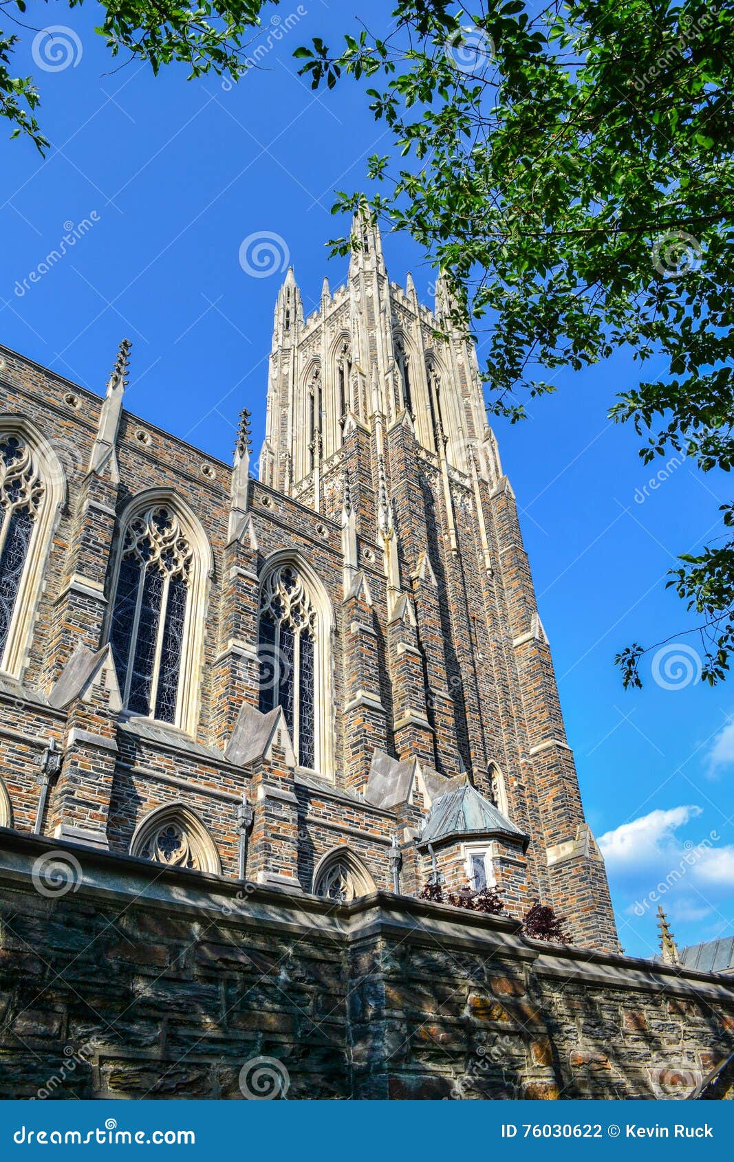 Duke University Chapel stock photo. Image of historic - 76030622