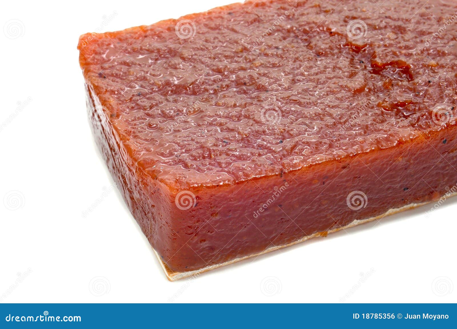Dulce de membrillo stock photo. Image of horizontal, spanish - 18785356