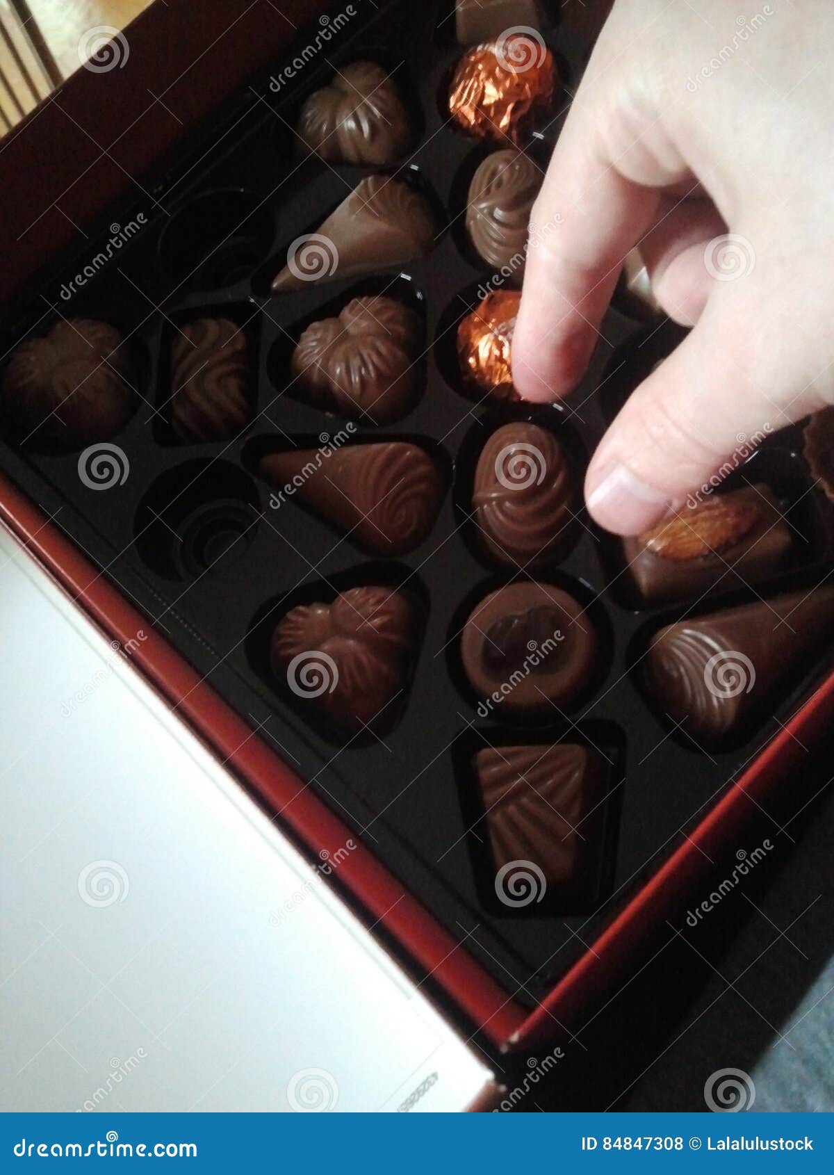 Dulce Del Chocolate De Parline Foto de archivo - Imagen de ingrediente ...