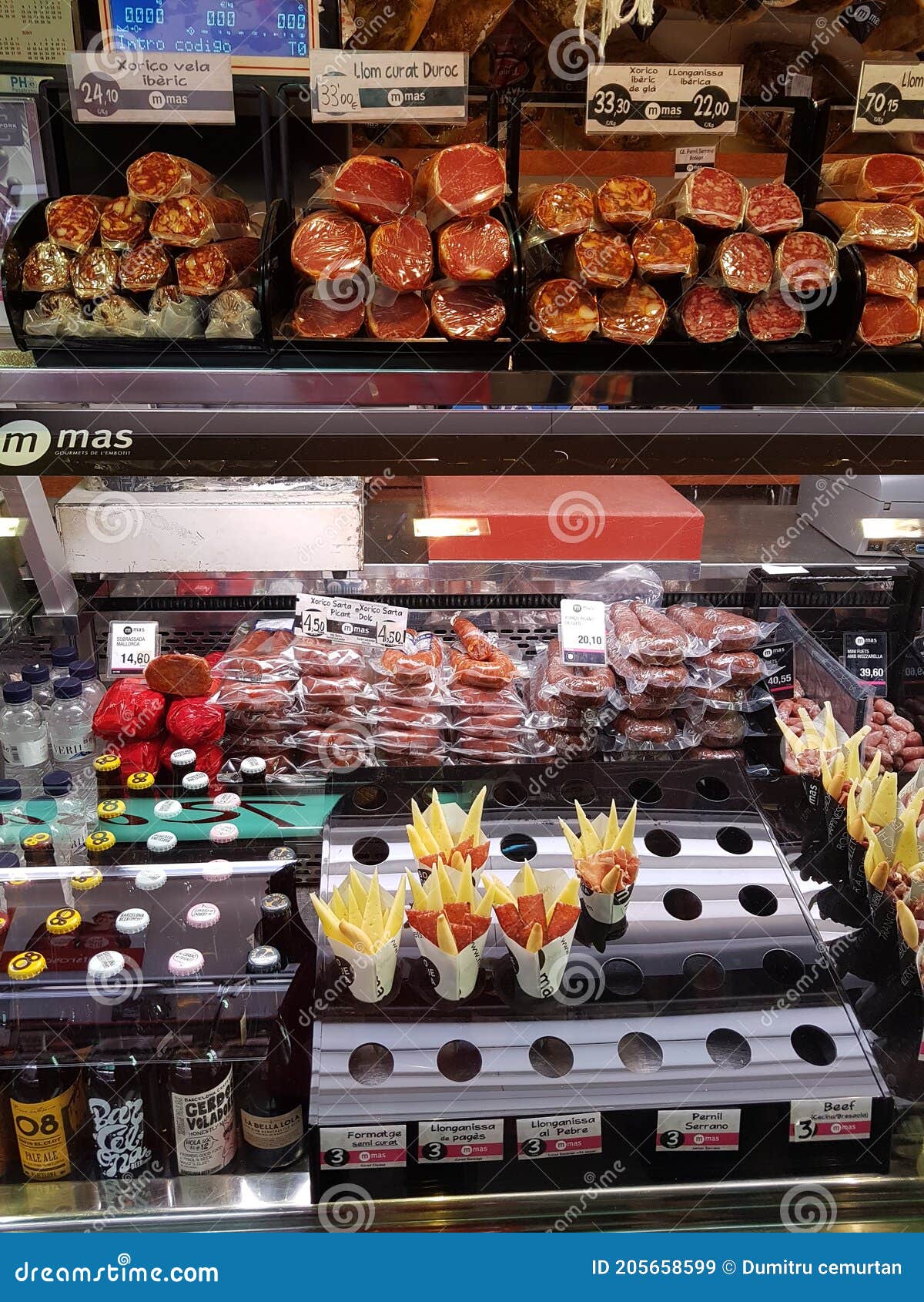 Dulces Barcelona Supermercato Imagen de archivo editorial - Imagen de ...