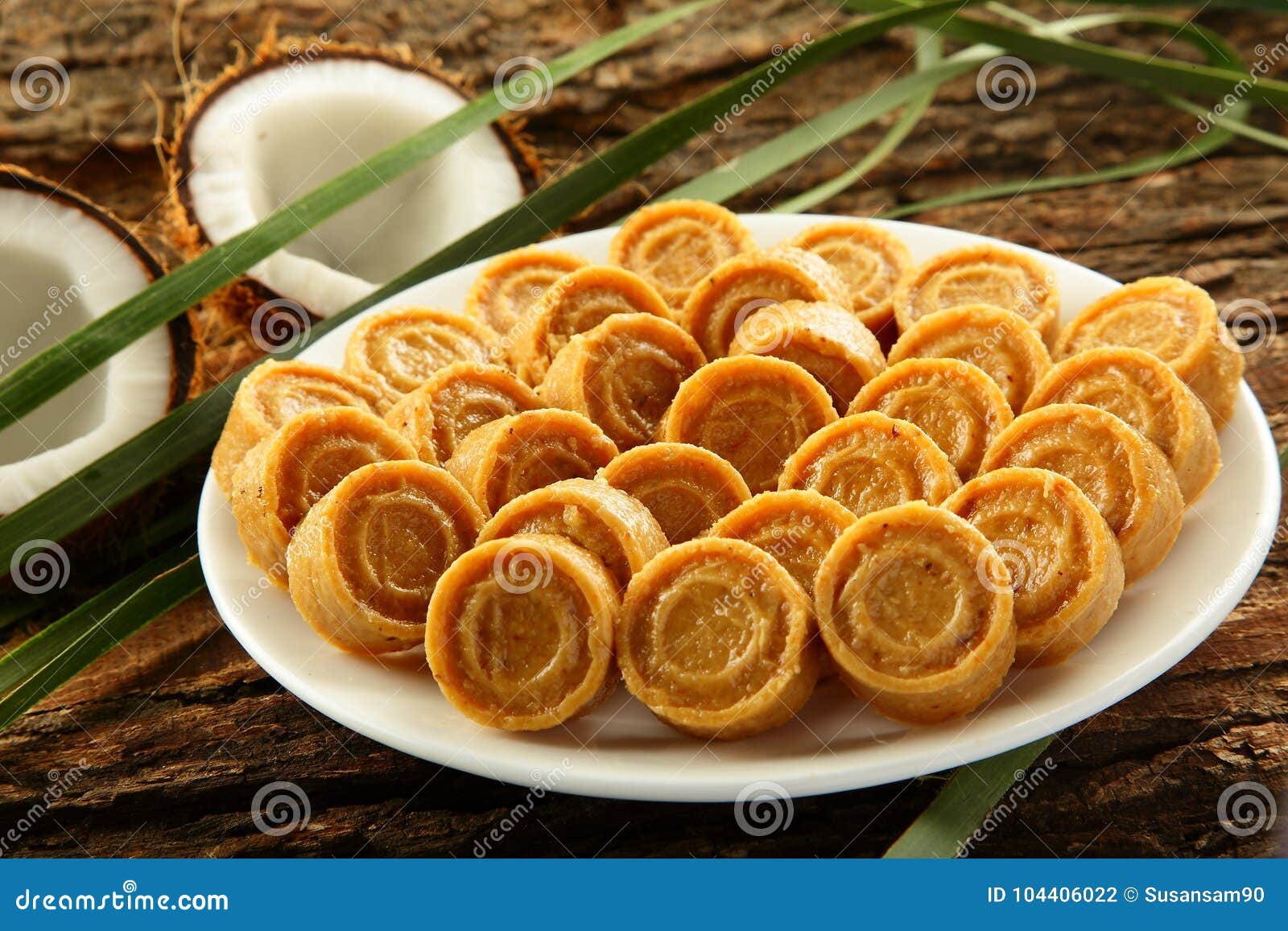 Dulces Dulces Del Coco De La Comida Dulce Del Vegano De Diwali Del ...