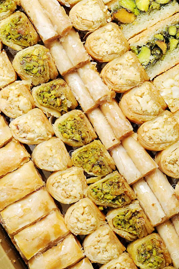 Dulces libaneses foto de archivo. Imagen de postre, miel - 27716562