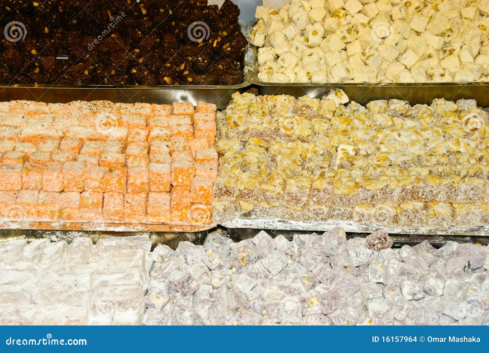 Dulces turcos foto de archivo. Imagen de macro, east - 16157964