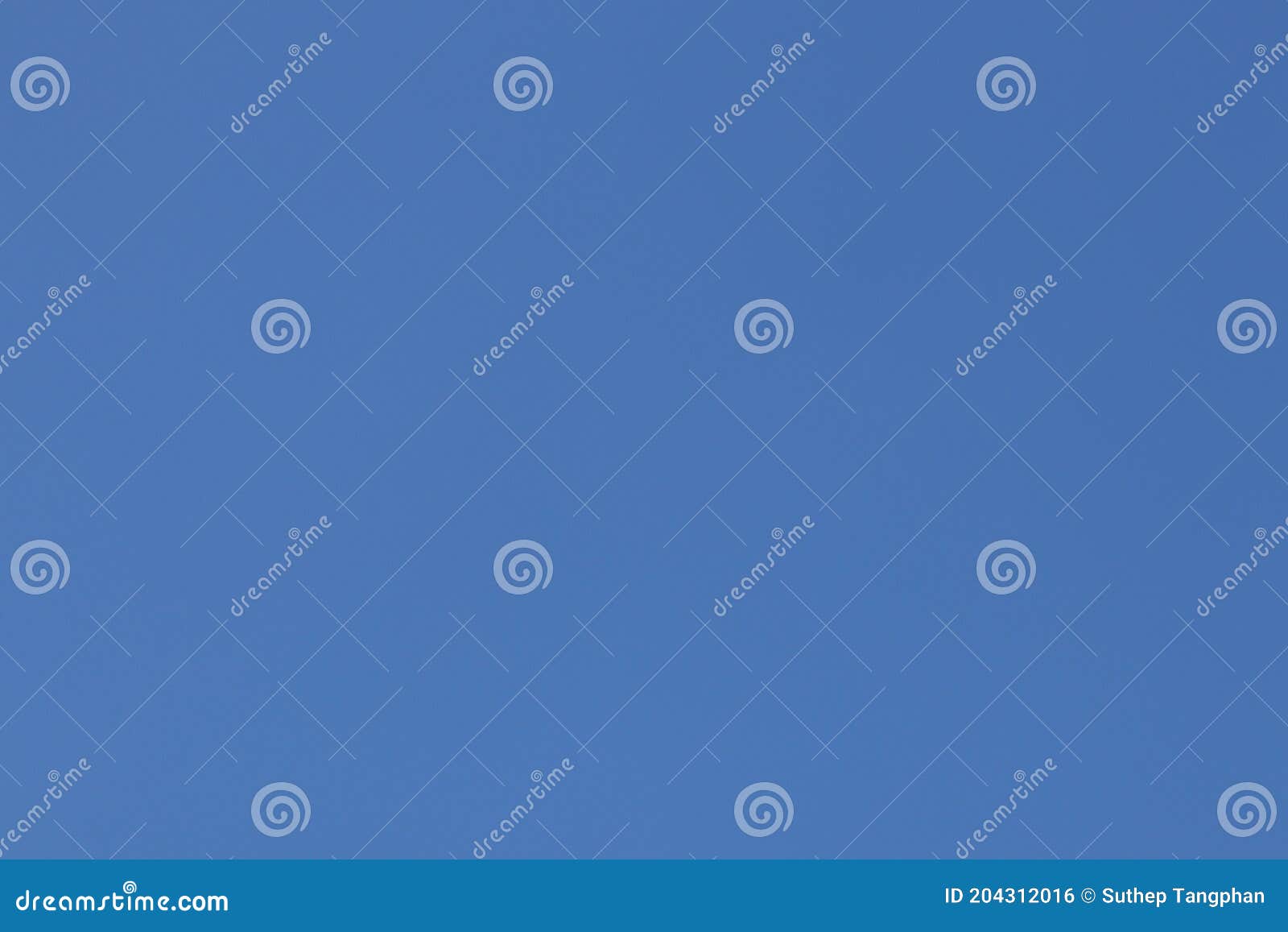 Dull Blue Sky with No Clouds As Background Image Stock Photo - Image of ...