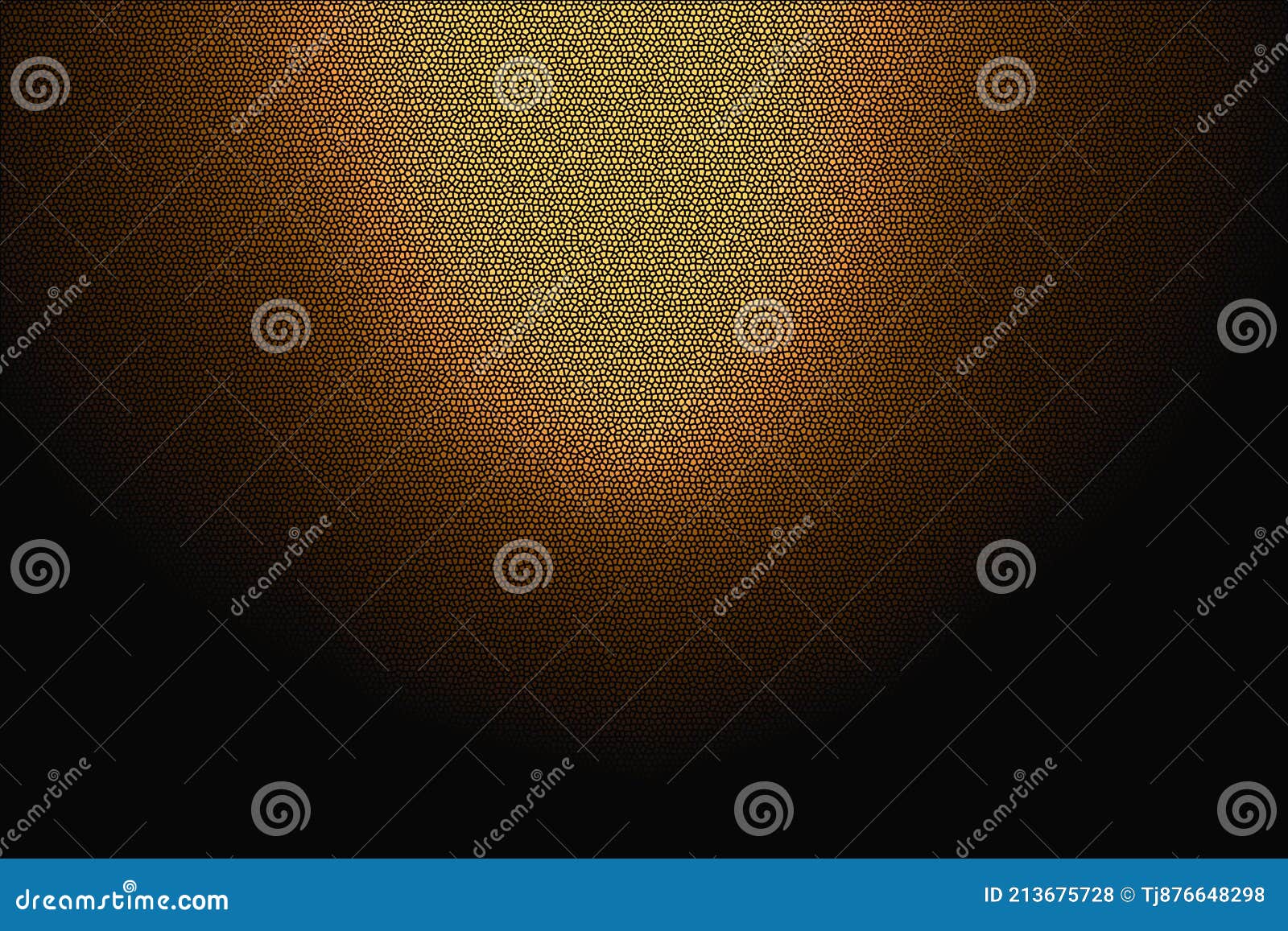 Dull Blurred Yellow Light Spot on Dark Black Background Computer ...