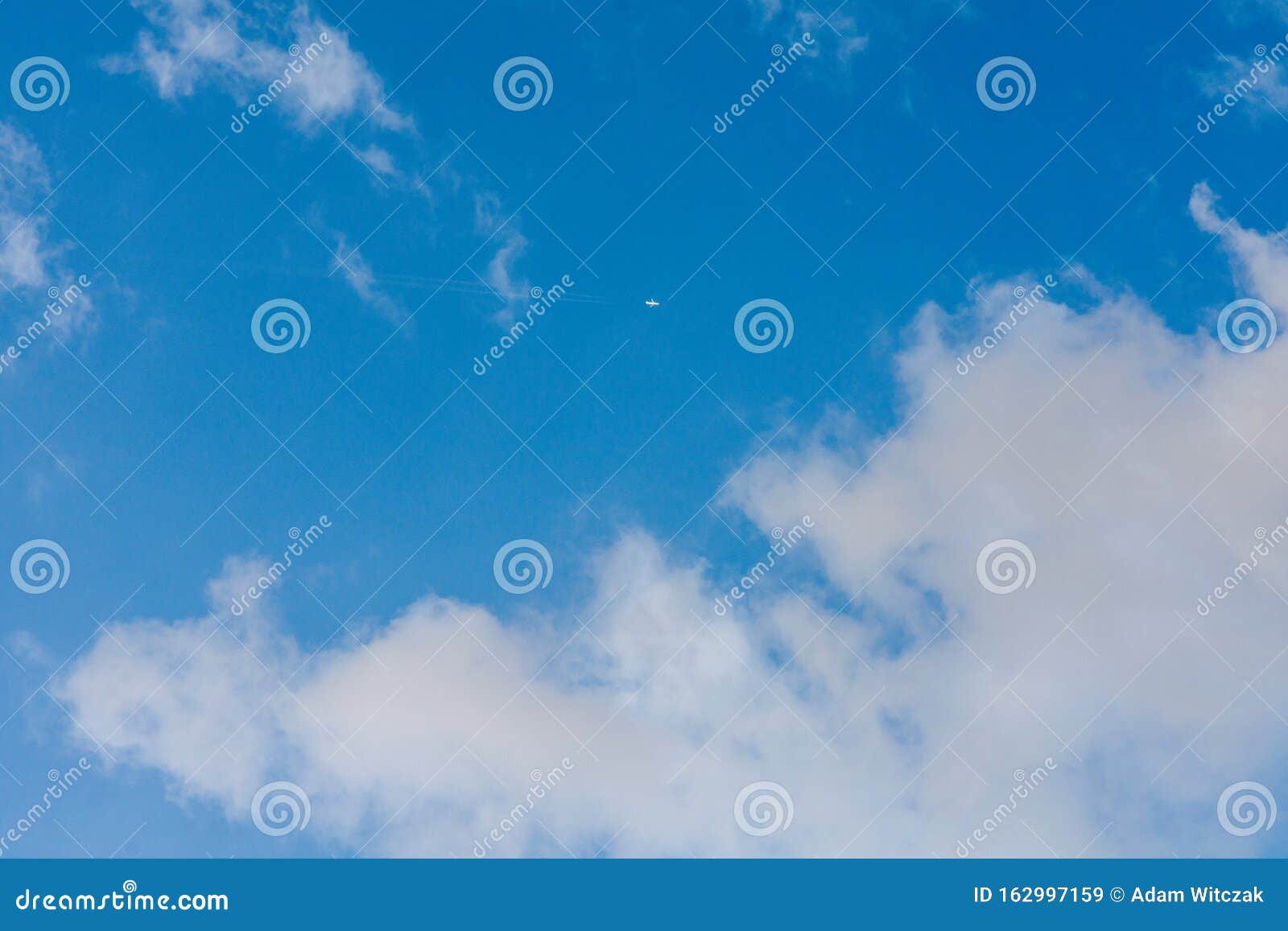 Dull Sky and Dull Clouds. Copy Space Stock Image - Image of clear ...