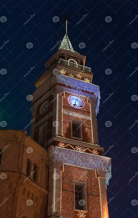 The Duma tower stock image. Image of russian, outdoors - 17635883