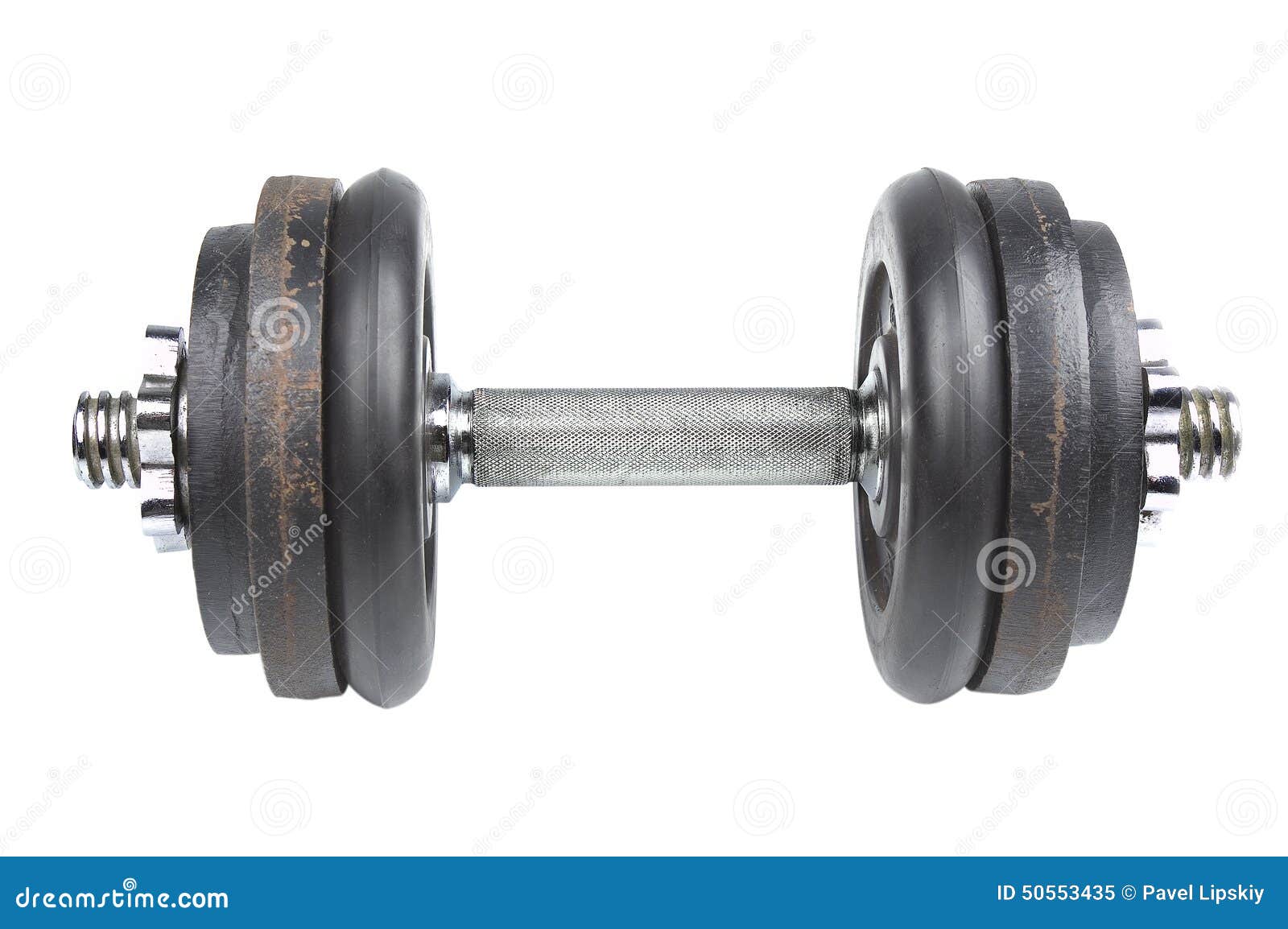 Dumb-bell closeup stock image. Image of bell, weight - 50553435