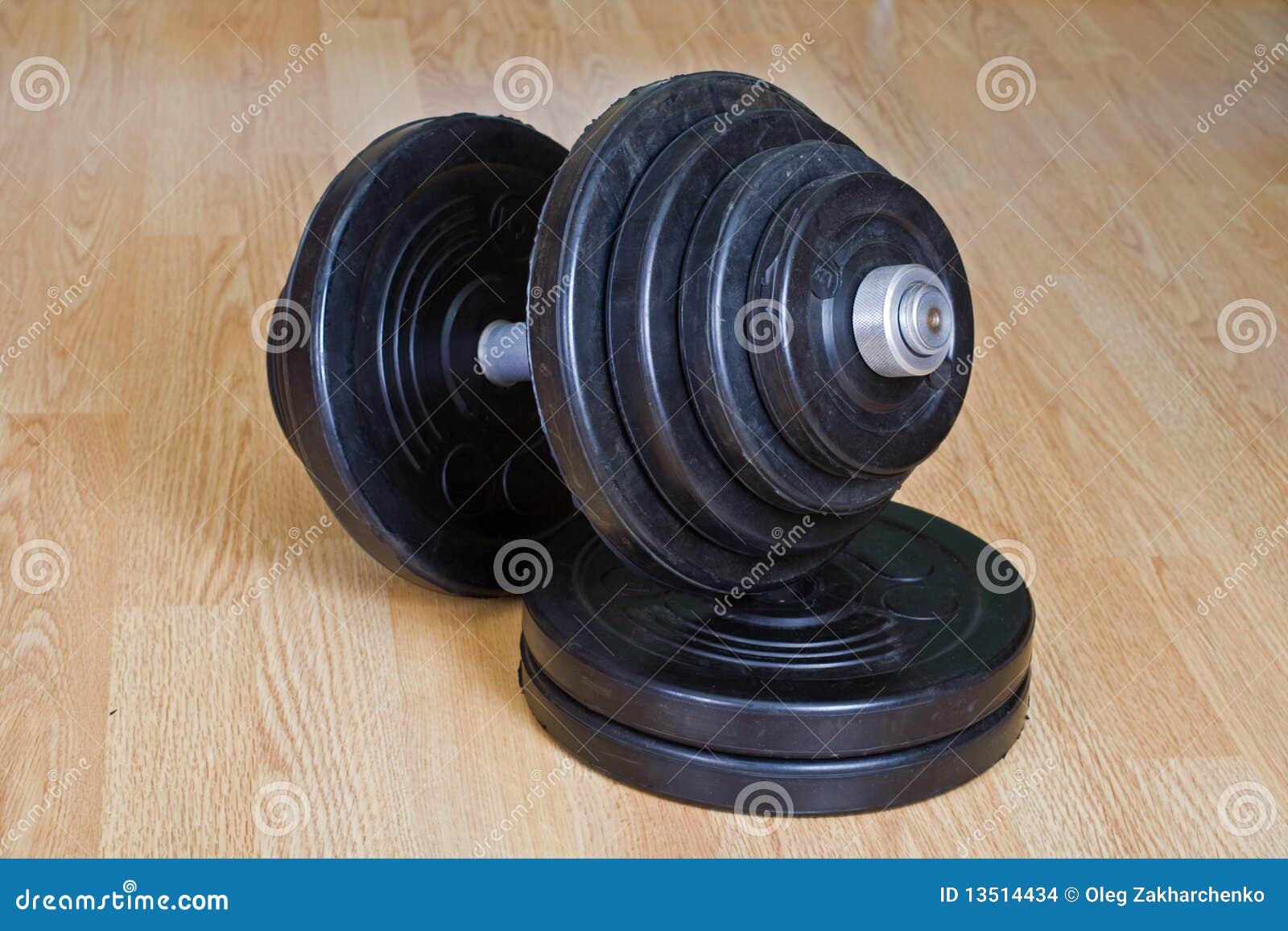 Dumbbell stock photo. Image of metal, strength, heavy - 13514434