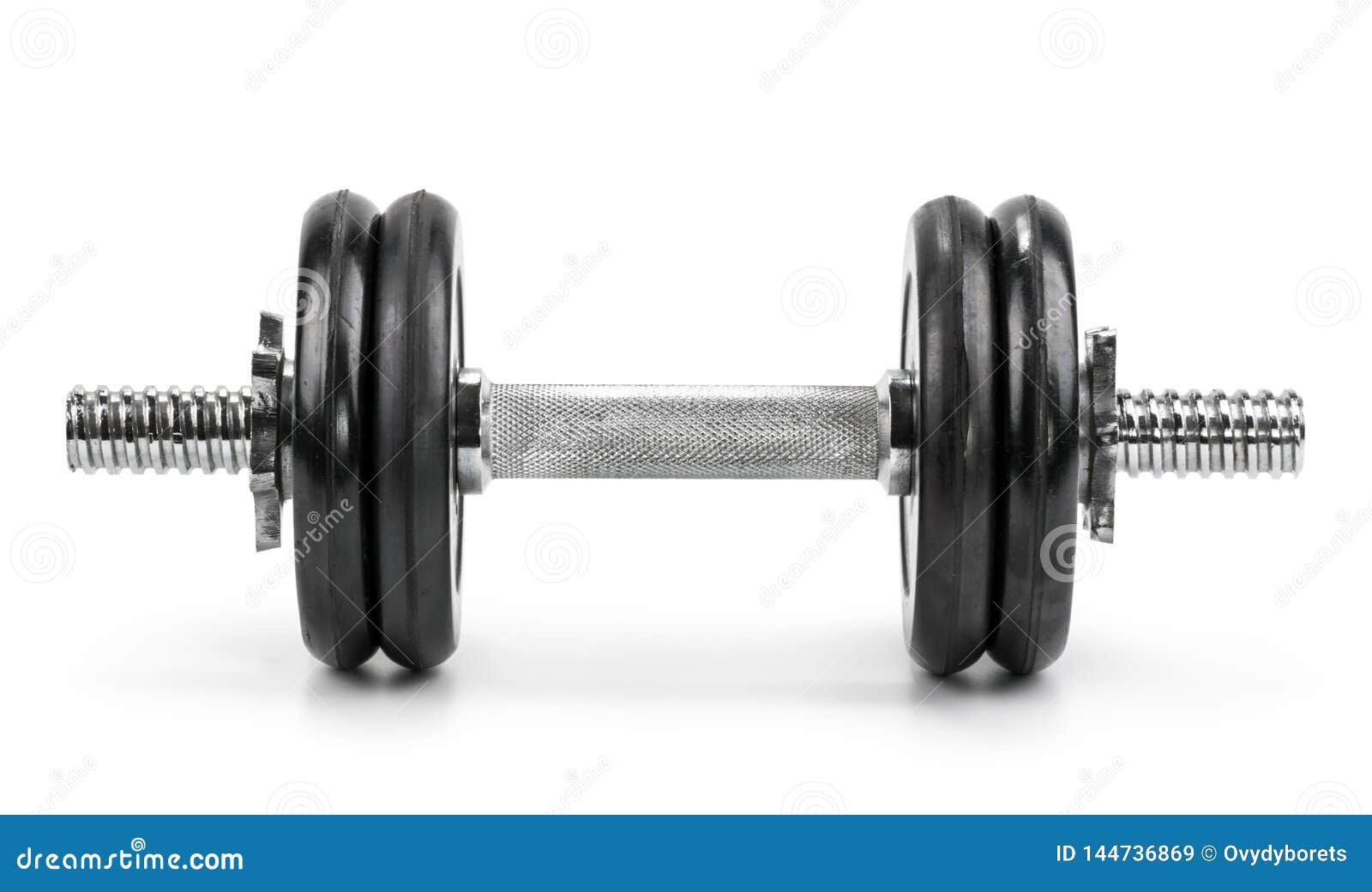 Dumbbell Isolated White Background Stock Image - Image of muscle ... Dumbbell Isolated White Background Stock Image - Image of muscle ...