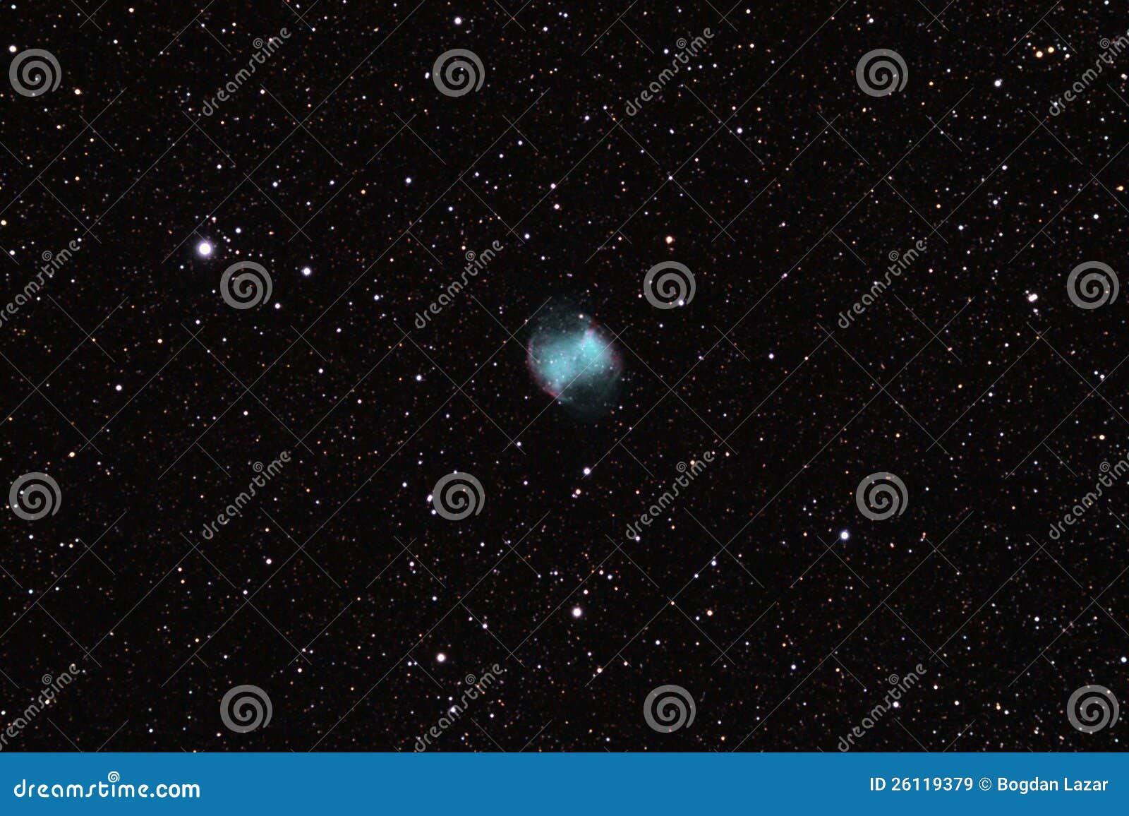 The Dumbbell Nebula Also Known As Messier Object 27, M27, Or NGC 6853 ...