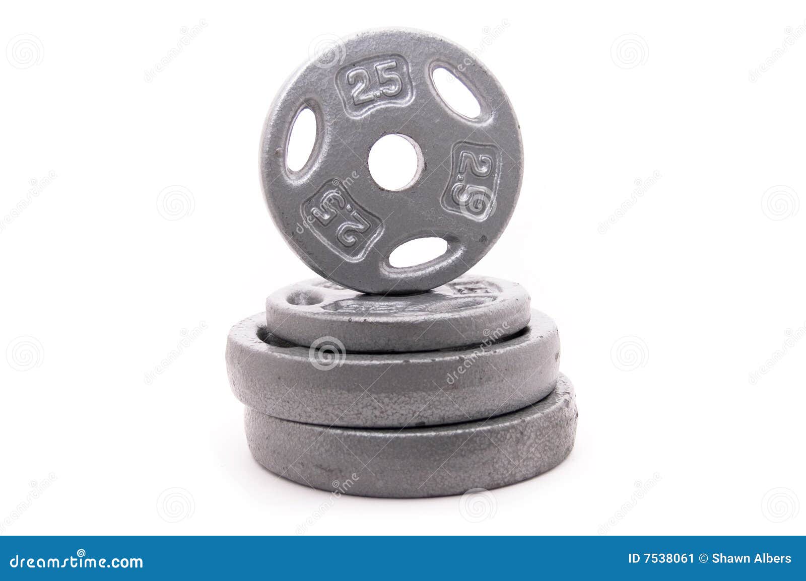 Dumbbell Weights Stacked on White Stock Image - Image of dumbbell, arms ...