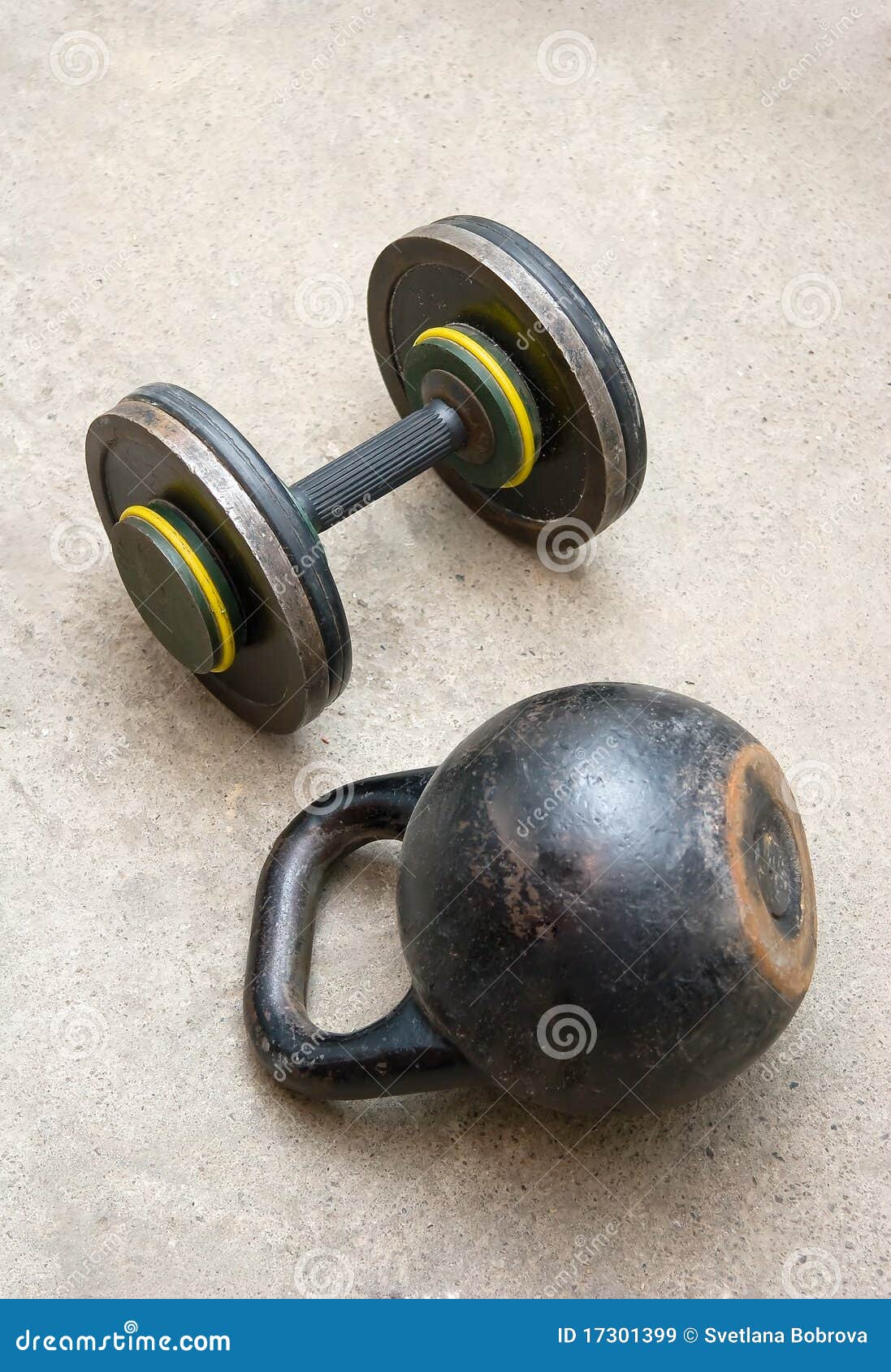 Dumbbells stock image. Image of object, lift, equipment - 17301399