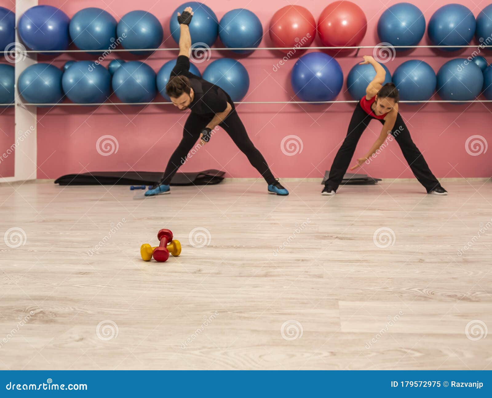 Dumbbells stock image. Image of barbell, muscle, healthy - 179572975