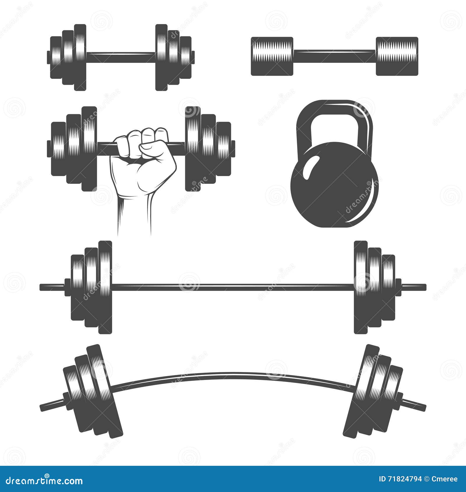 Dumbbells Cartoons, Illustrations & Vector Stock Images - 34821 ...