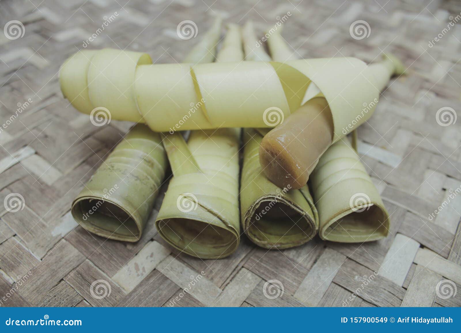 Dumbek, Indonesian Traditional Food Stock Image - Image of dishes, food ...