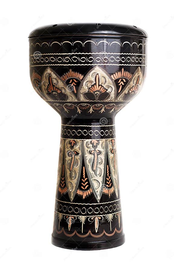 Dumbek turco immagine stock. Immagine di percussione - 21359087