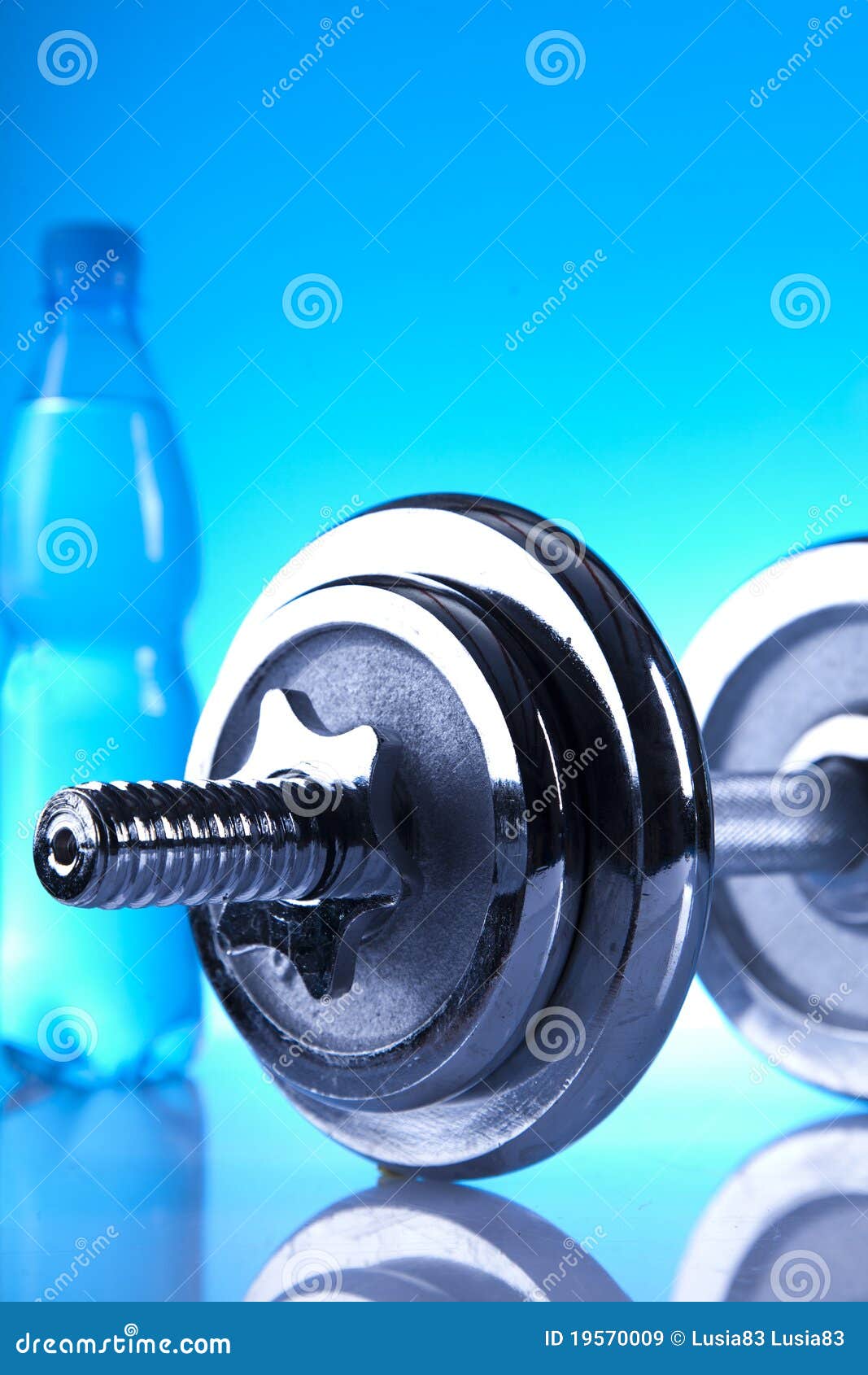 Dumbell stock image. Image of fitness, strength, discs - 19570009
