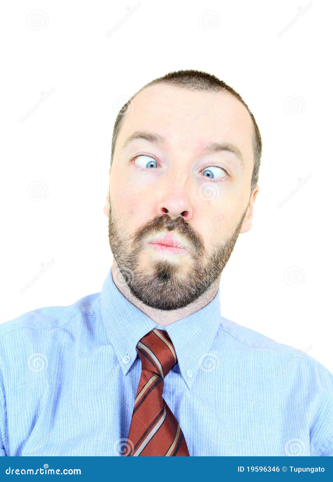 Dummer Mann stockfoto. Bild von büro, kerl, urkomisch - 19596346