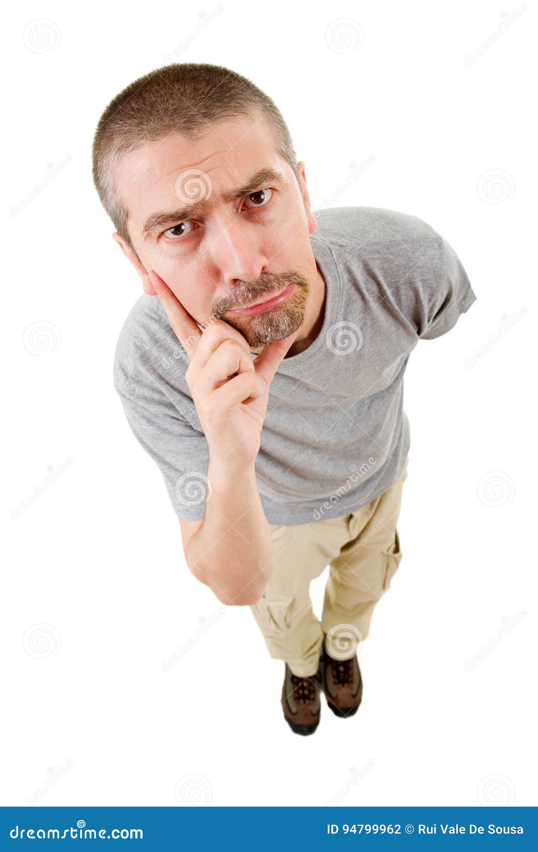 Dummer Mann stockfoto. Bild von schön, freundlich, erwachsener - 94799962