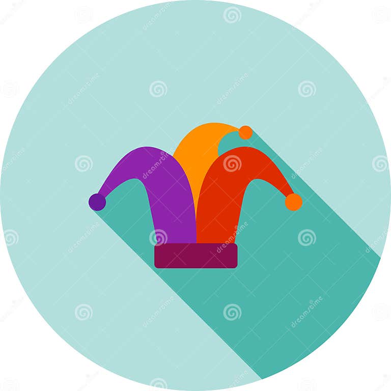 Dummkopf ` s Hut vektor abbildung. Illustration von freude - 80364042