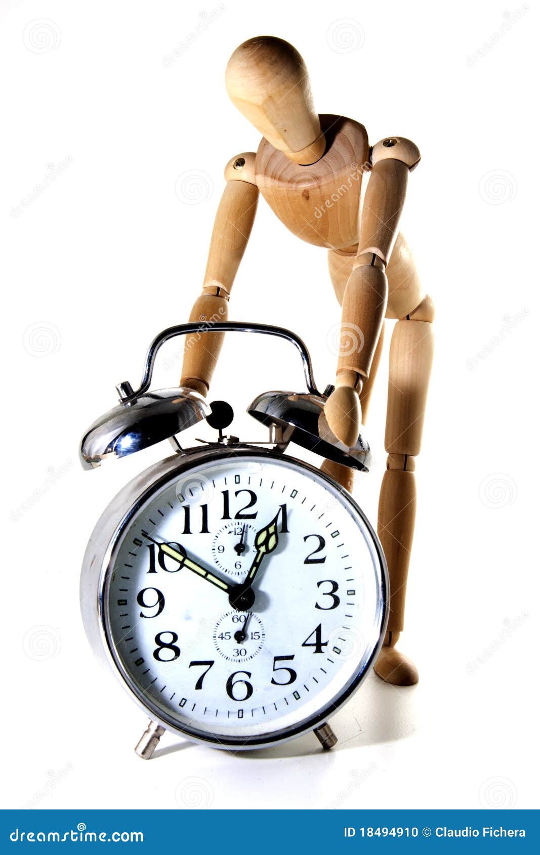 Dummy and clock stock photo. Image of watch, hour, timer - 18494910