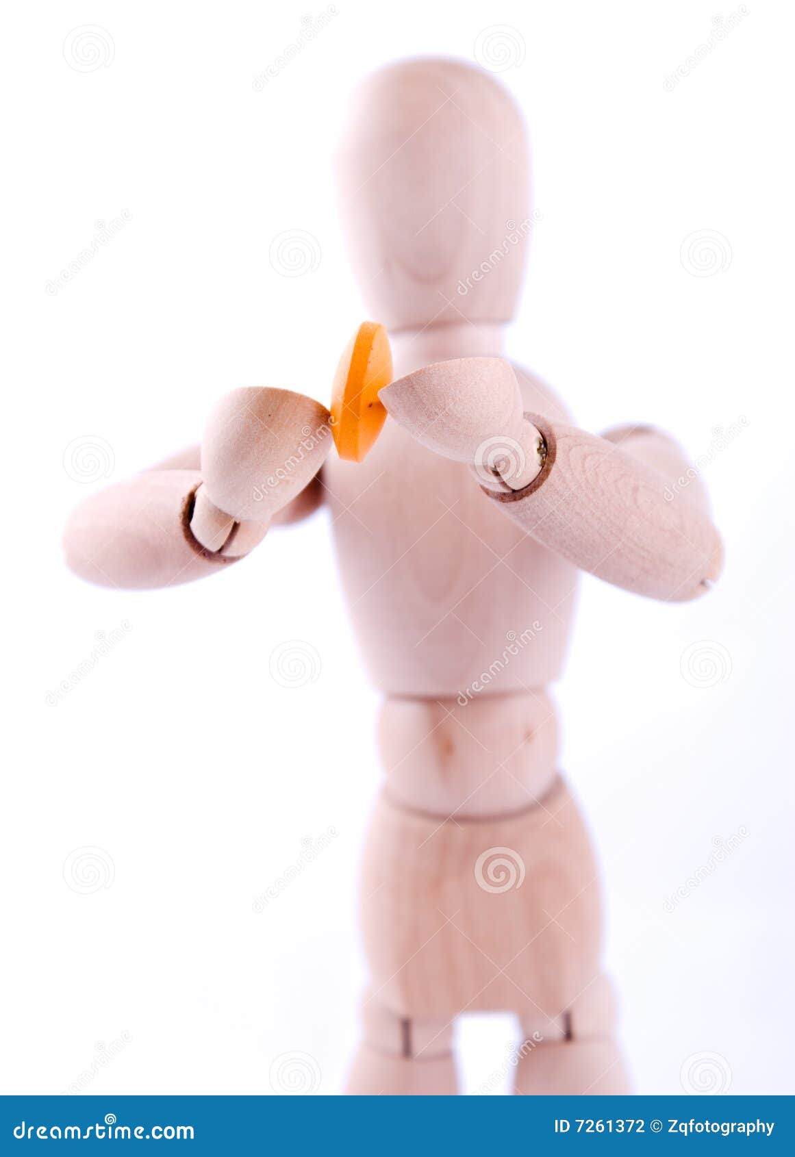 Dummy doctor with tablet stock photo. Image of doctor - 7261372