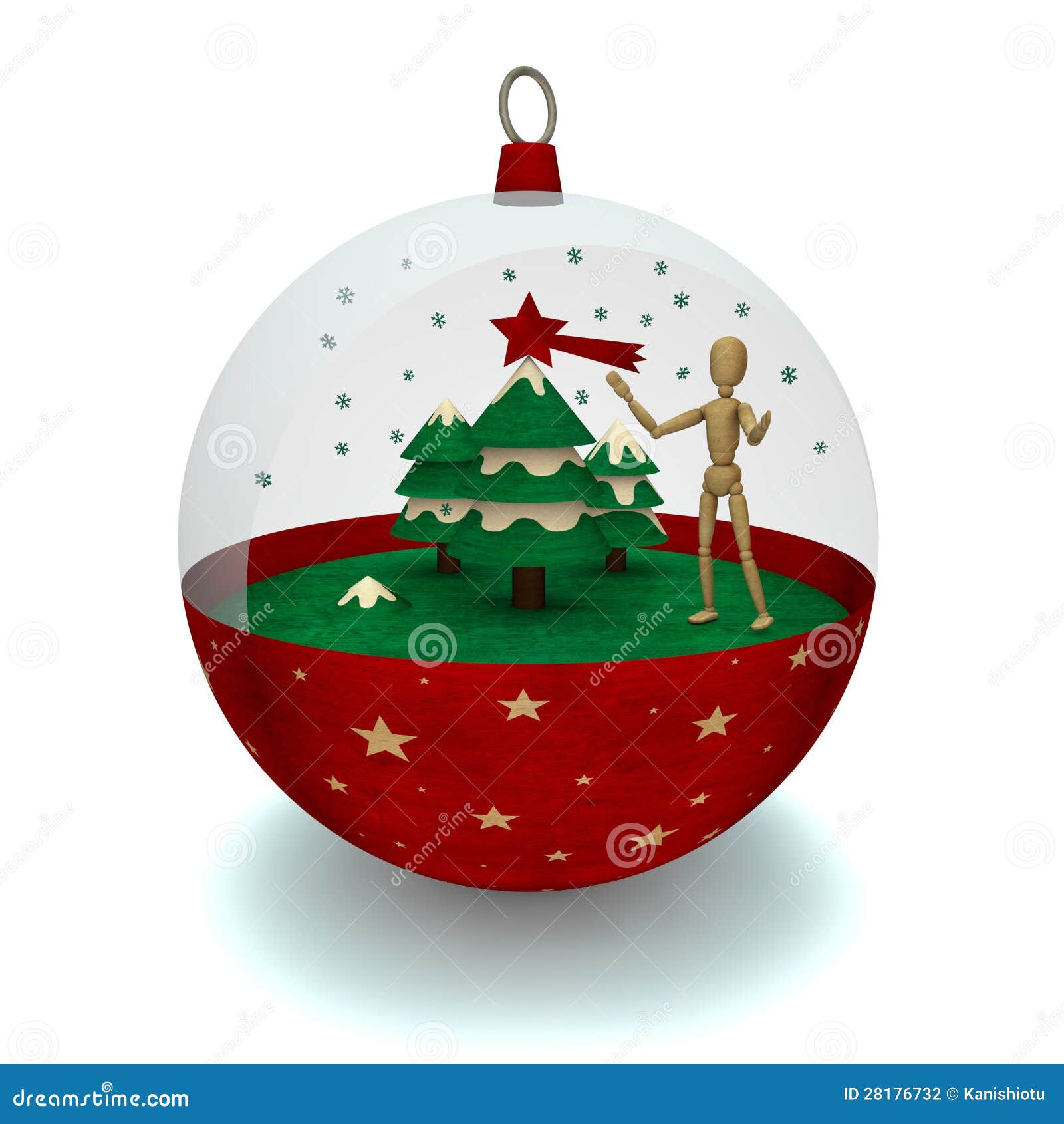 Dummy happy in snow stock illustration. Illustration of december - 28176732