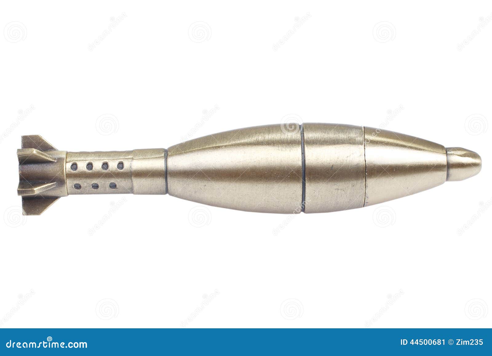 Dummy mortar shell stock image. Image of rusted, explosion - 44500681