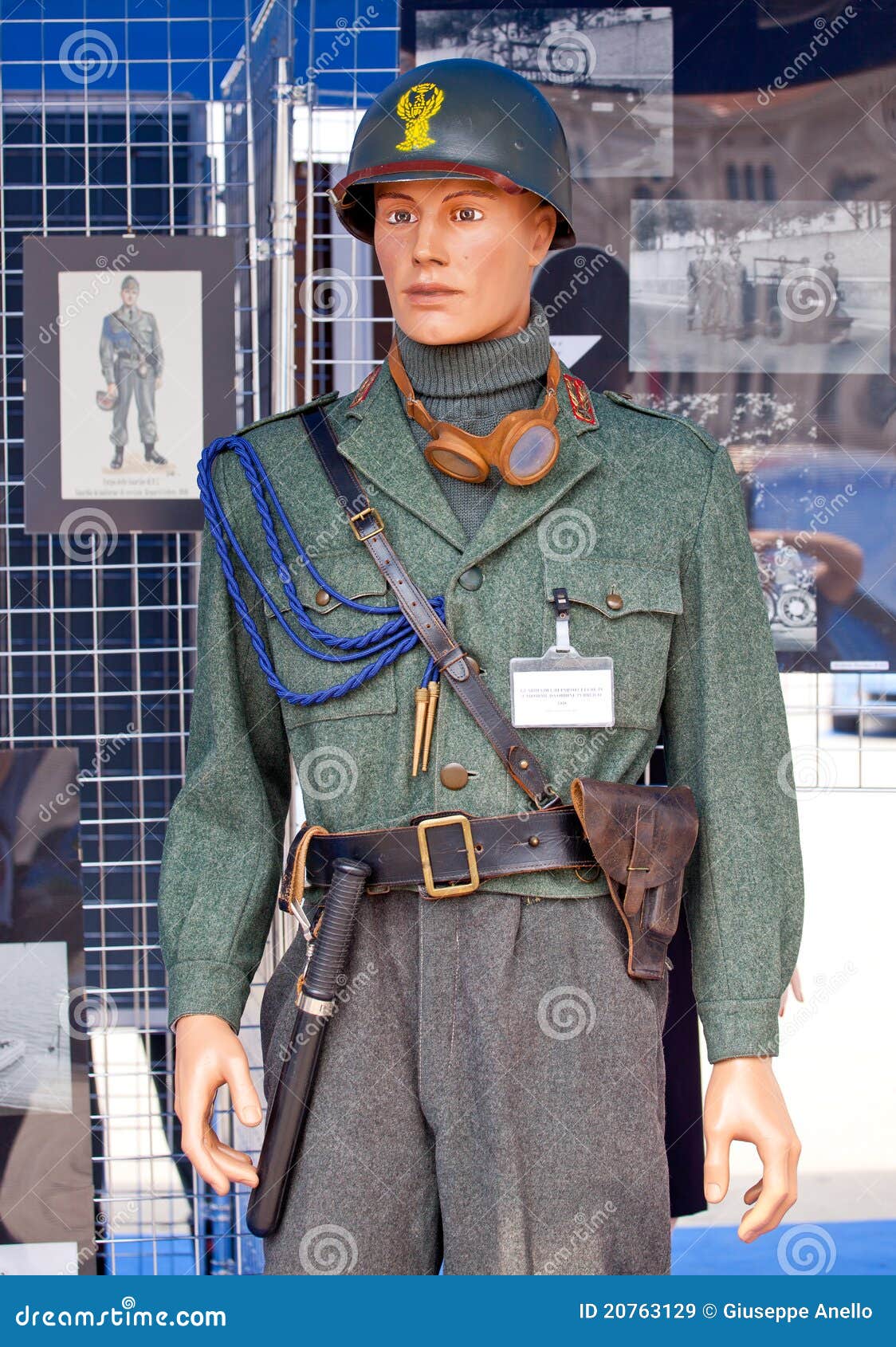 Dummy policeman editorial stock image. Image of road - 20763129