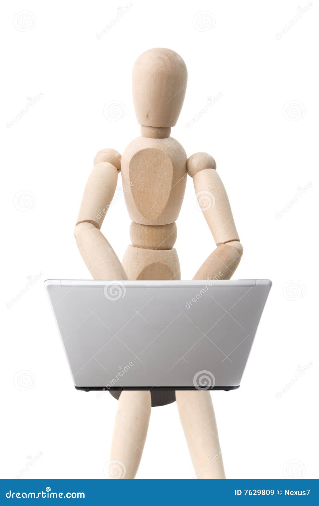 Dummy Working stock image. Image of dolls, smart, wood - 7629809