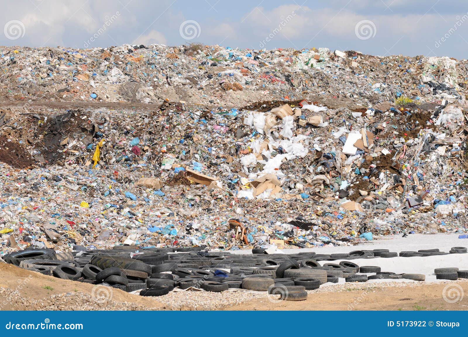 Dump stock photo. Image of material, environmental, contamination - 5173922