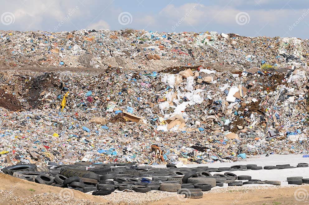 Dump stock photo. Image of material, environmental, contamination - 5173922