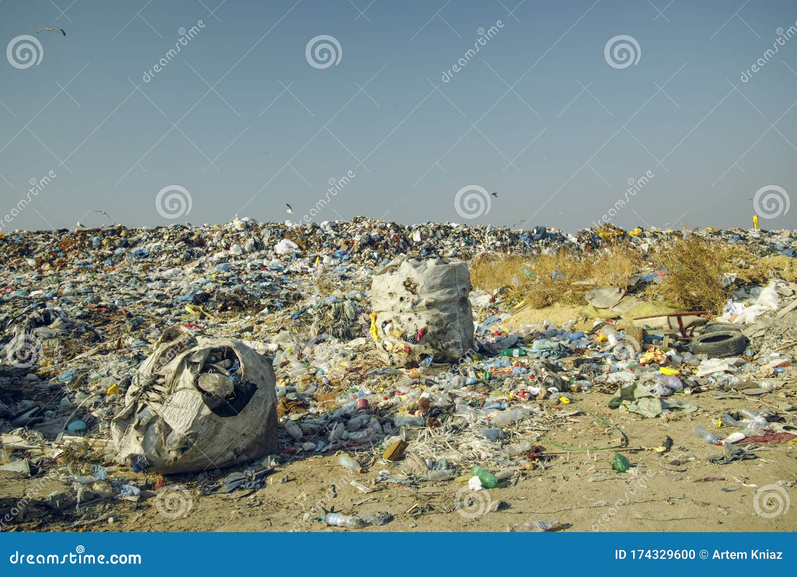 Dump Garbage Environment Global Pollution and Ecology Disaster Reason ...
