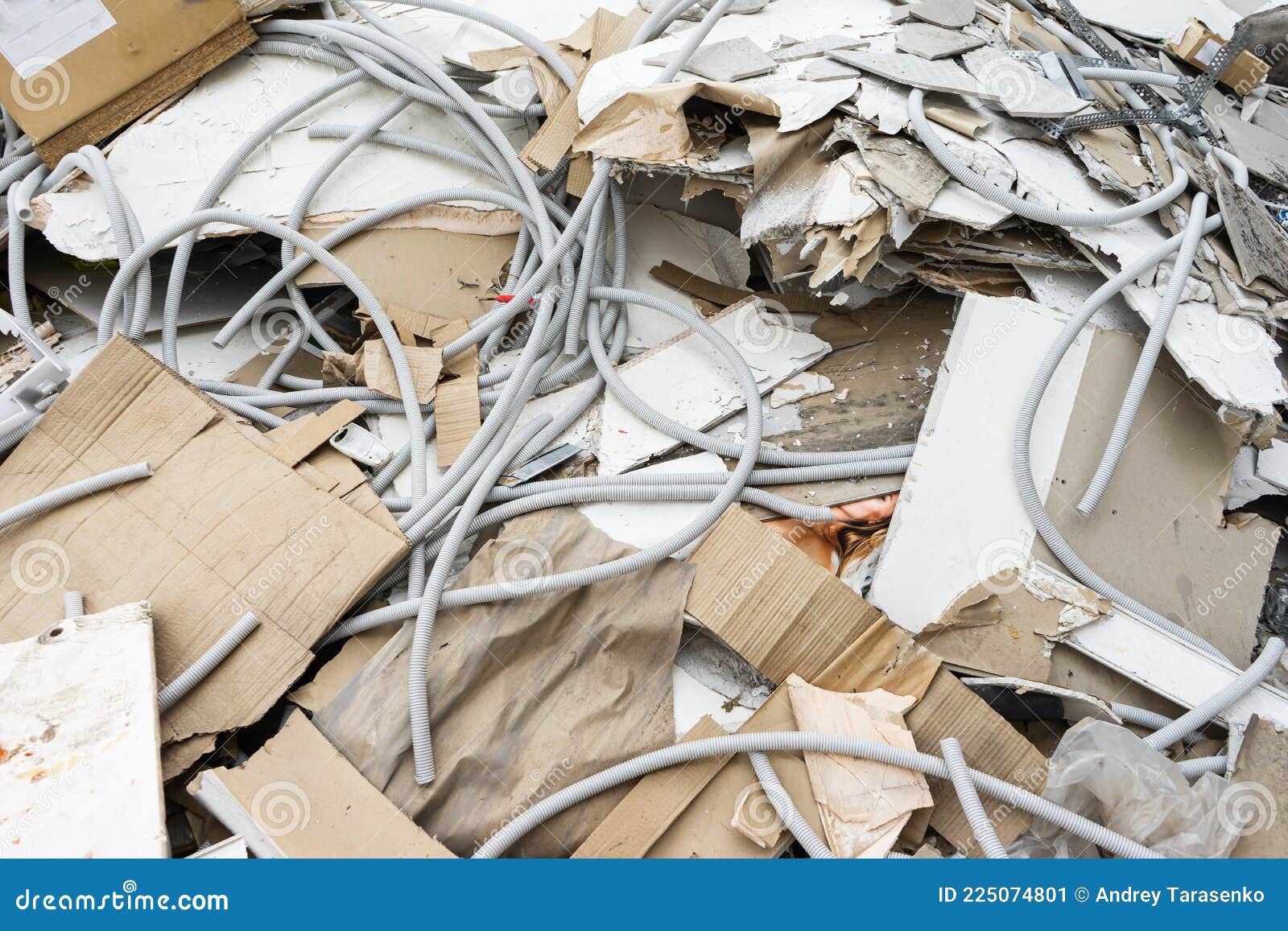 Dump of Household Waste. Garbage. Landfill Stock Image - Image of ...