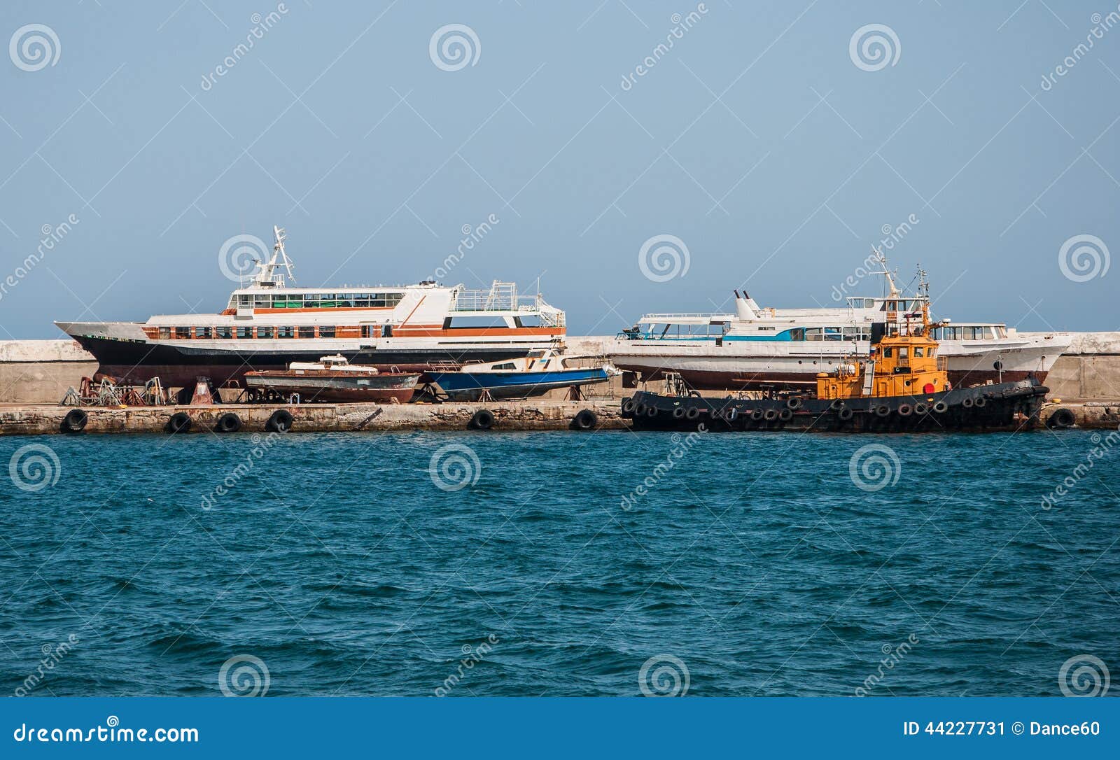 Dump ships stock image. Image of dock, boat, scrap, port - 44227731