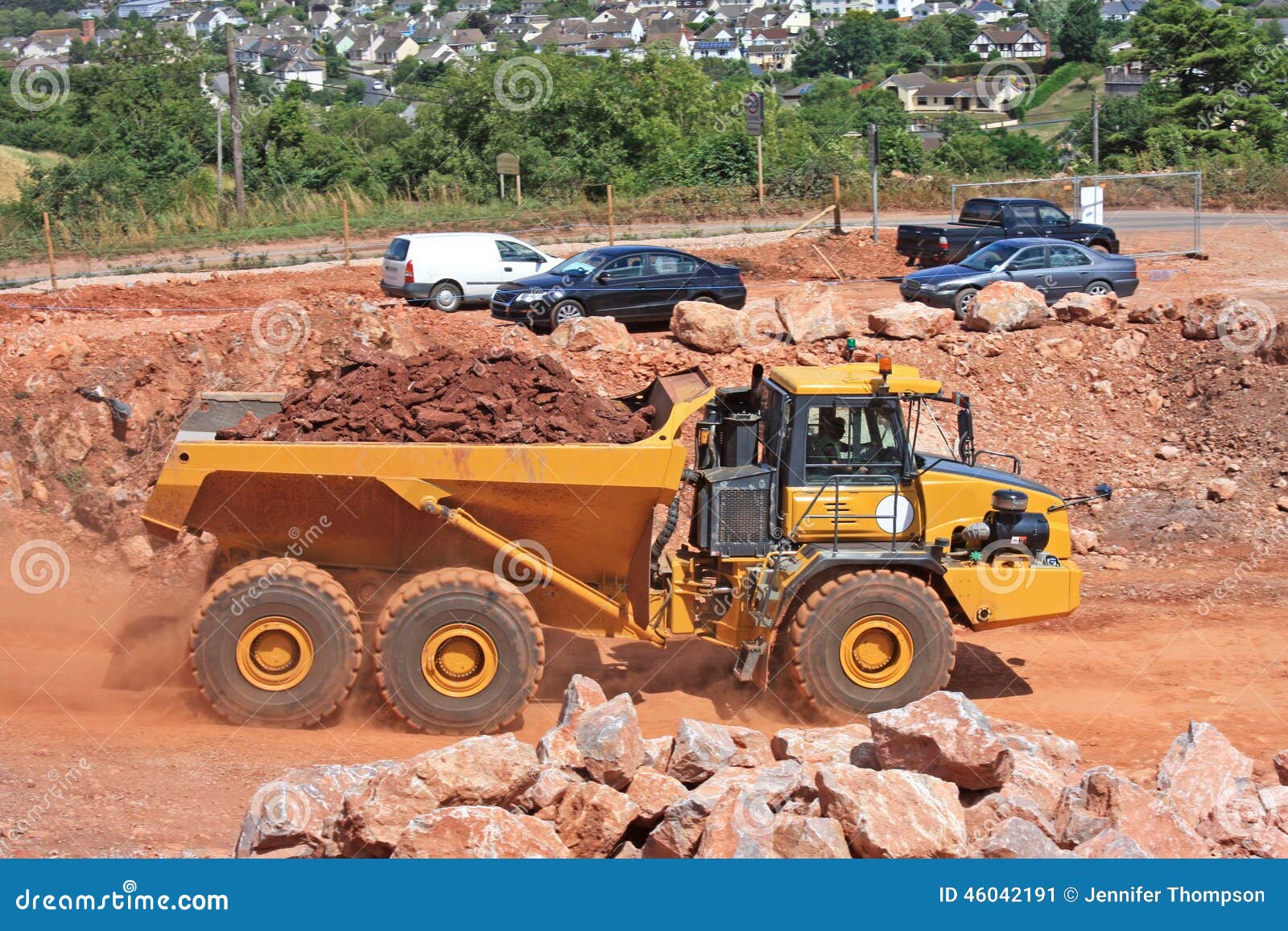 Dump Truck stock image. Image of concrete, plant, heavy - 46042191
