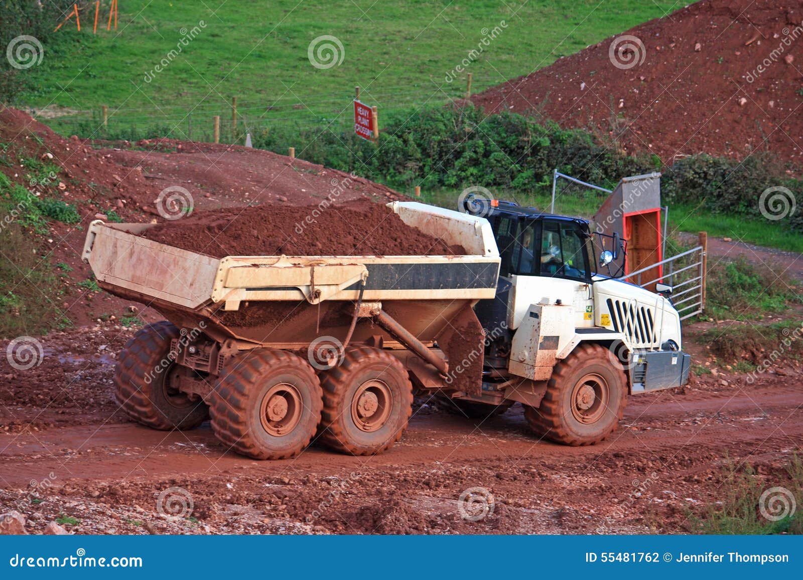 Dump Truck stock photo. Image of industrial, works, stone - 55481762