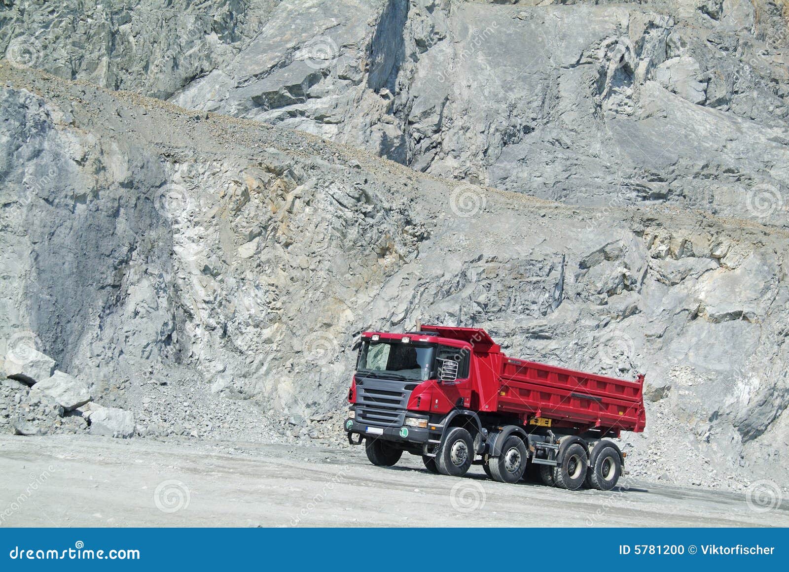 Dump Truck in a Quarry stock photo. Image of vehicle, large - 5781200