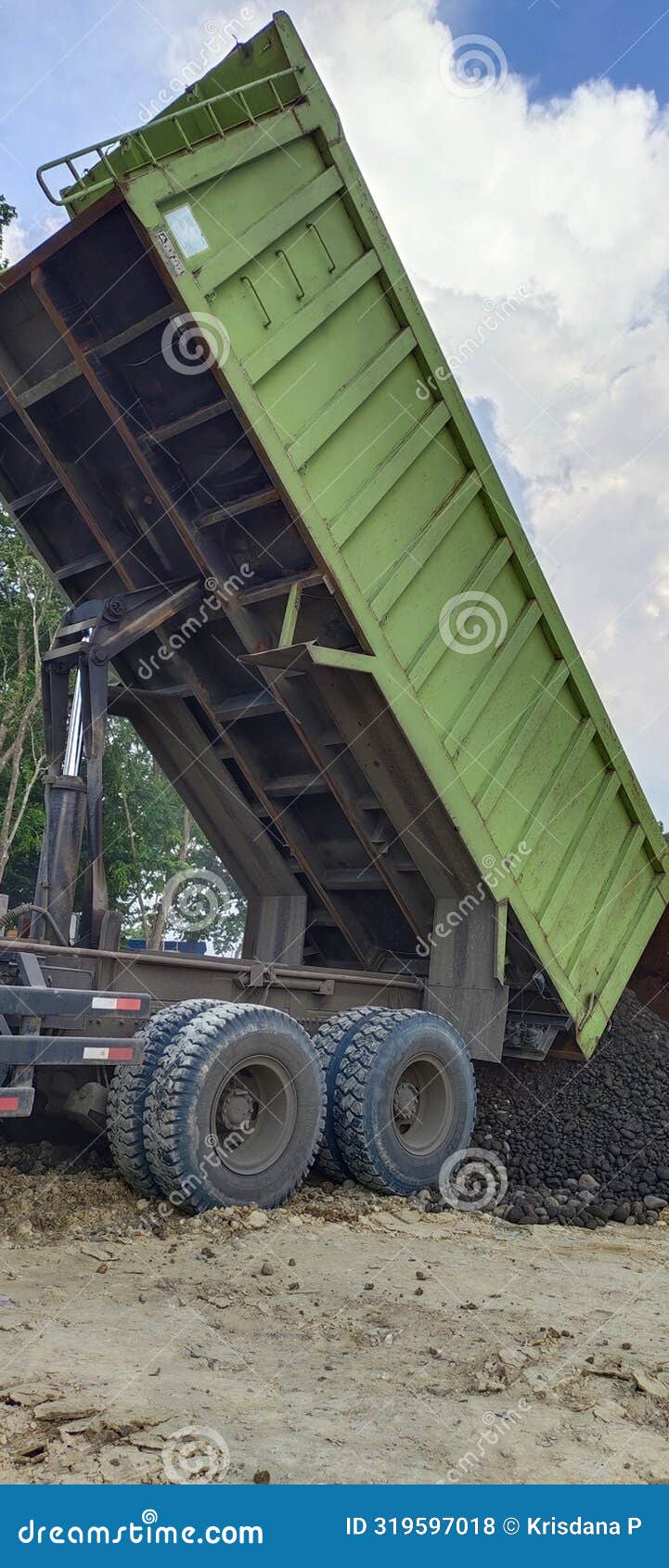Construction Truck Real Wallpaper Hd Truck Stock Photo - Image of ...