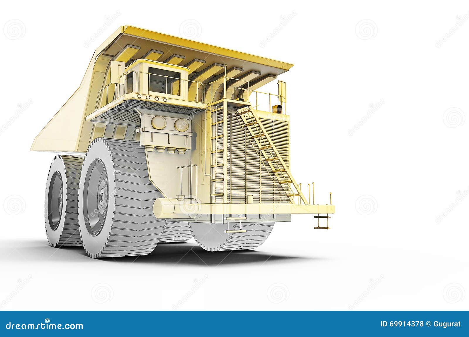 Dump Truck Sketch and Construction Stock Illustration - Illustration of ...