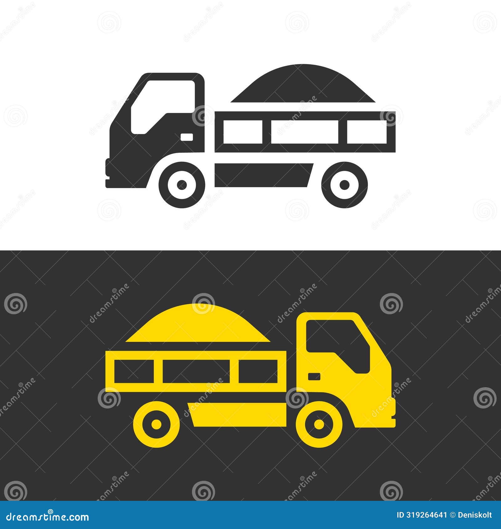 Tipper Icon. Trendy Tipper Logo Concept On White Background From Vector ...