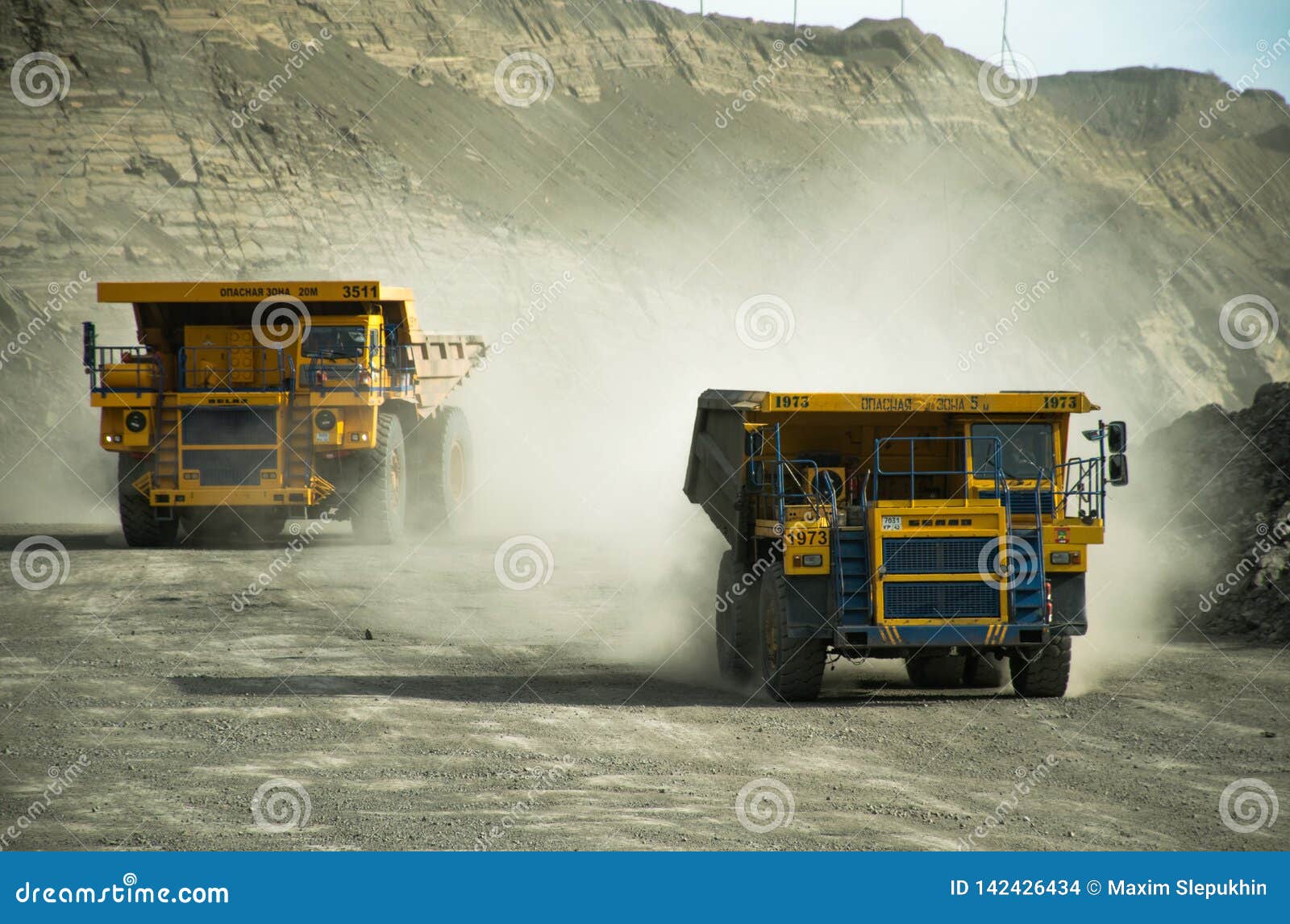 Dump Trucks Editorial Image | CartoonDealer.com #150576772
