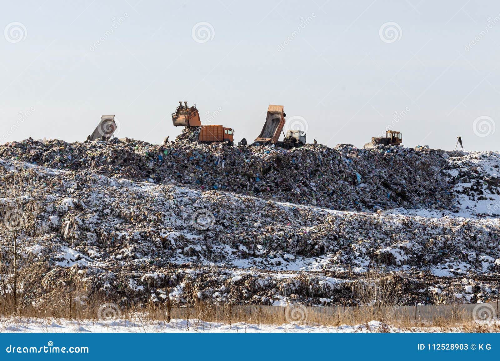 Huge Environmental Pollution From An Oil Refinery Industry Royalty-Free ...