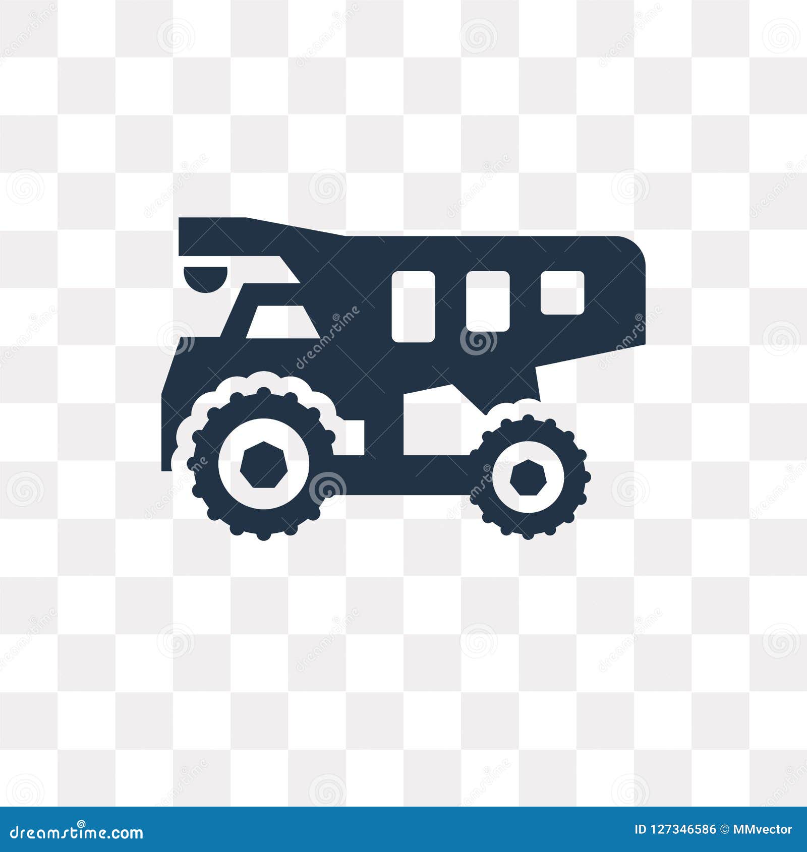 Dumper Vector Icon On White Background. Flat Vector Dumper Icon Symbol ...