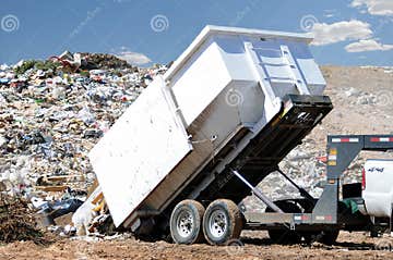 Dumping trash stock image. Image of industry, rubbish - 5721625