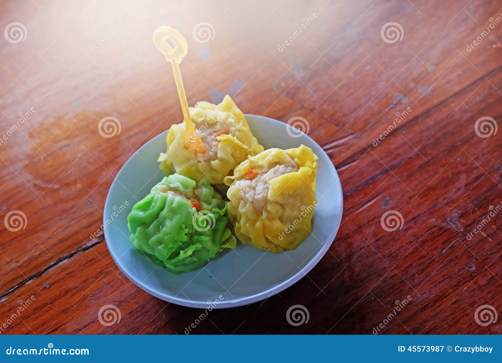 Dumpling on the dish stock image. Image of china, asian - 45573987