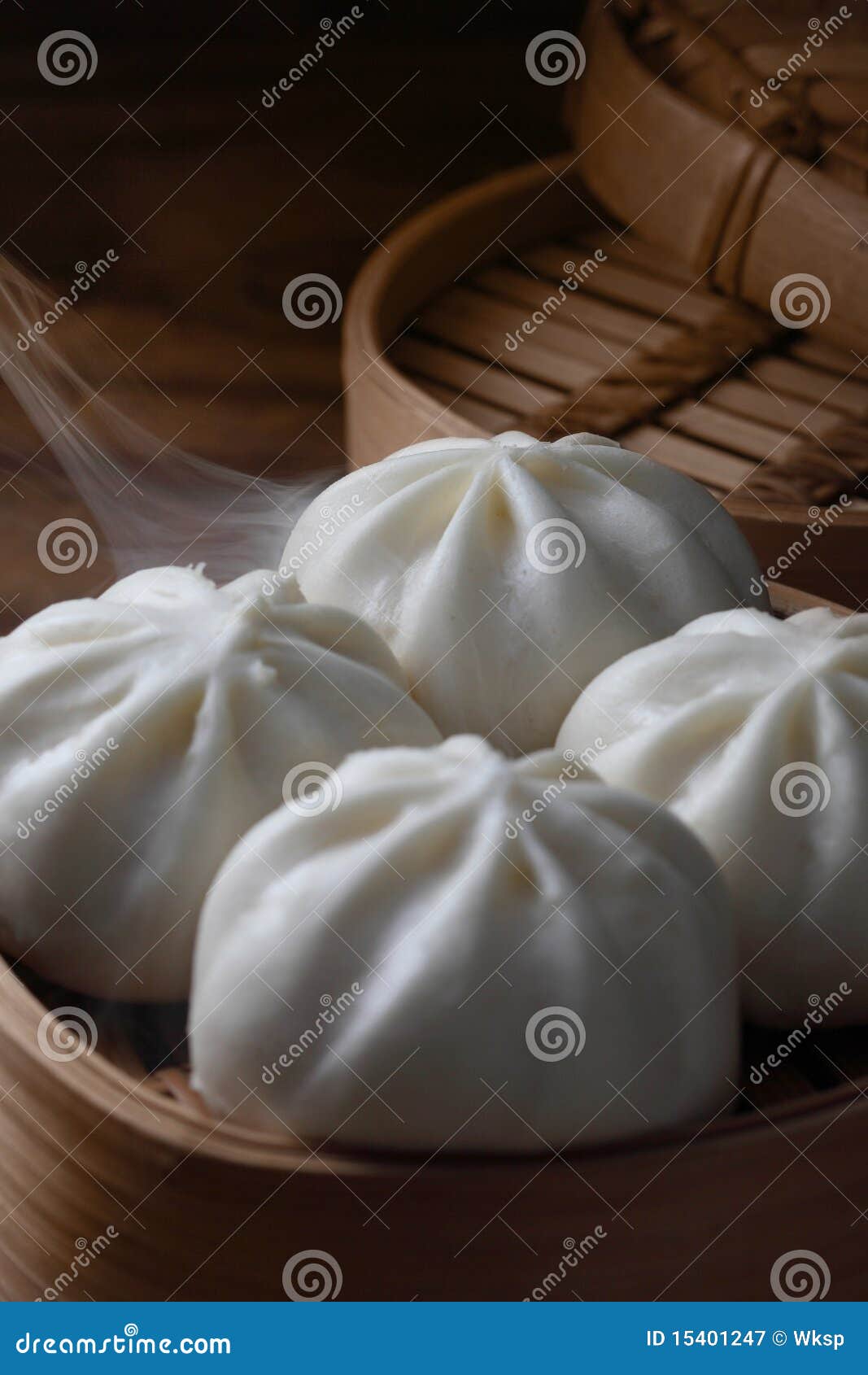 Dumplings stock image. Image of delicious, steamer, warmer - 15401247